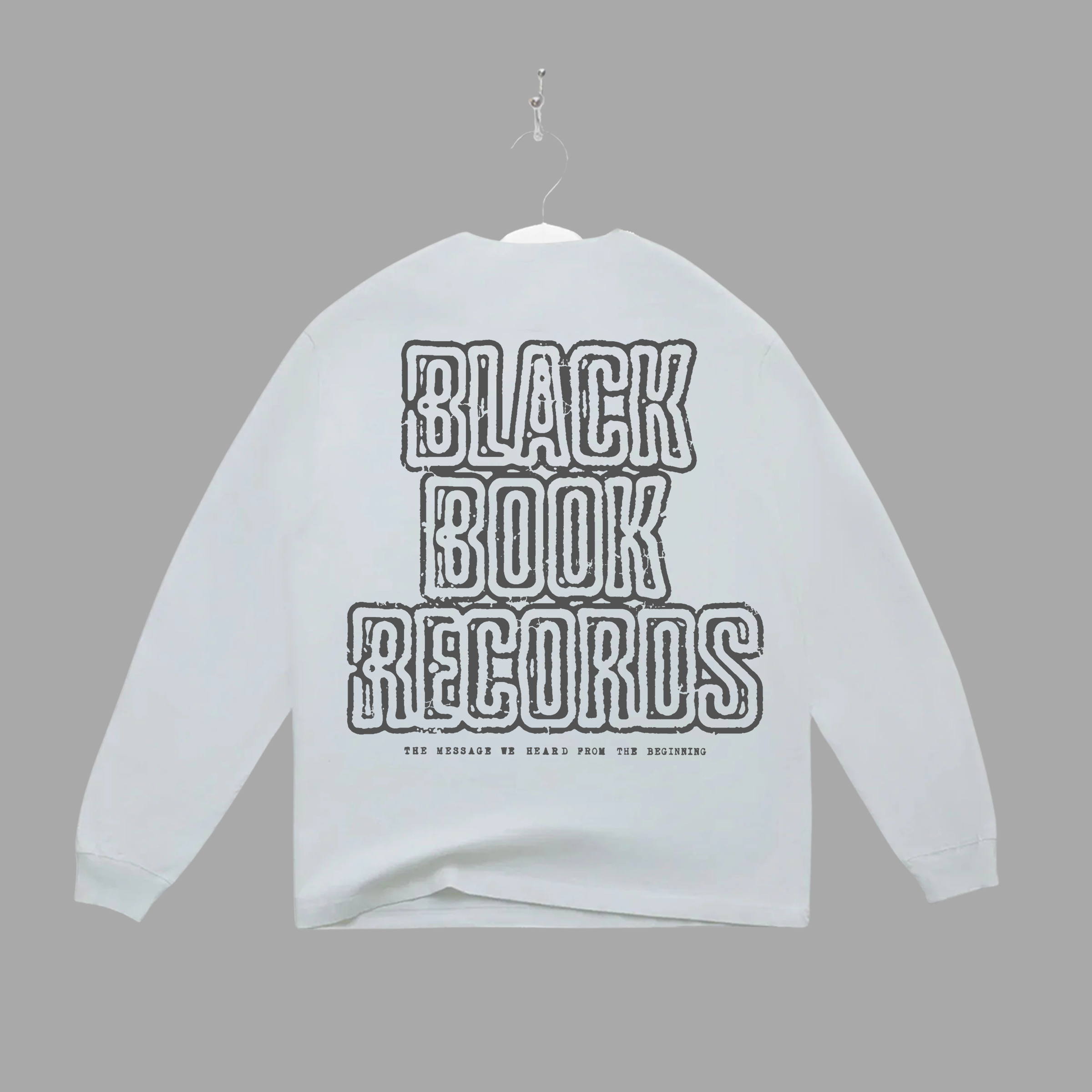 BBR DISTRESSED - LONGSLEEVE - "PREMIUM-BOX FIT" – Black Book Records