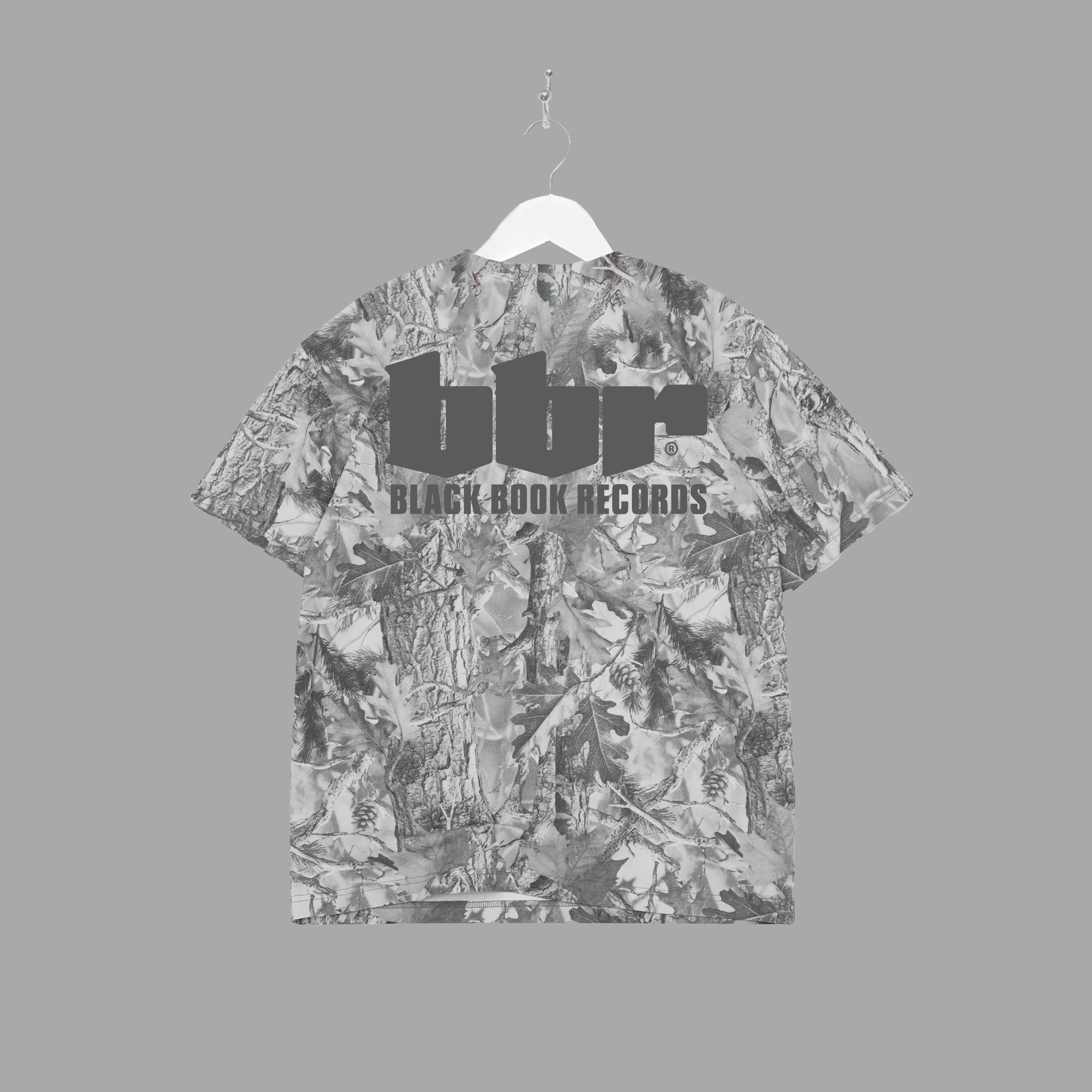 BBR - GREY - TEE - "PREMIUM-BOX FIT" – Black Book Records